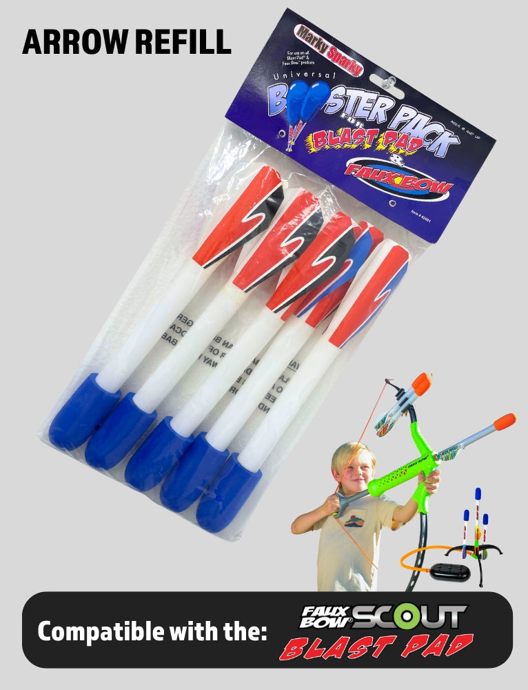 Refill Arrows for Faux Bow® Scout & Blast Pad - 5 Pack – markysparkytoys