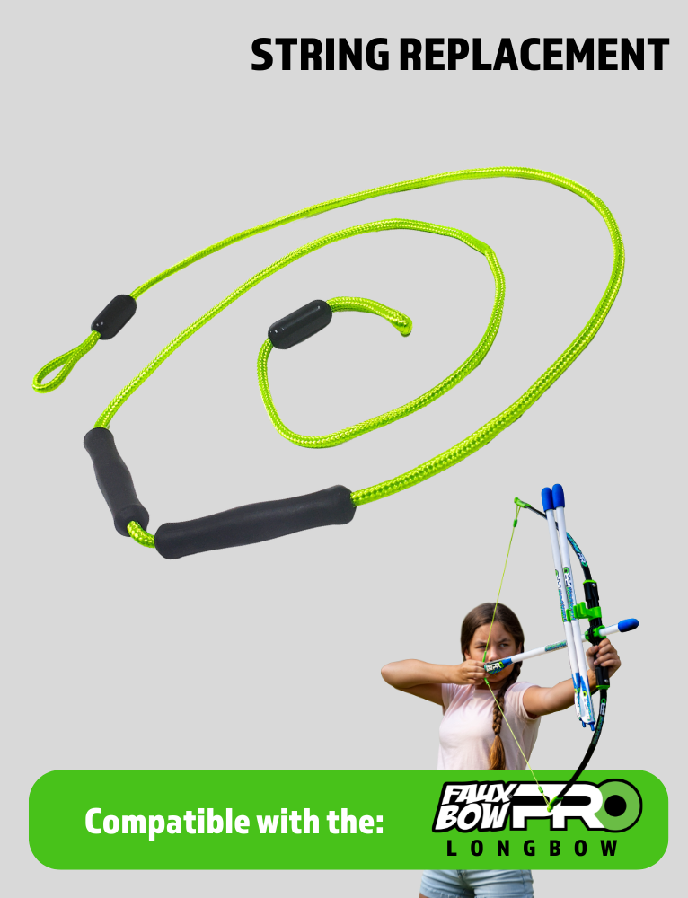 Faux Bow PRO Longbow String and Nock Kit – markysparkytoys